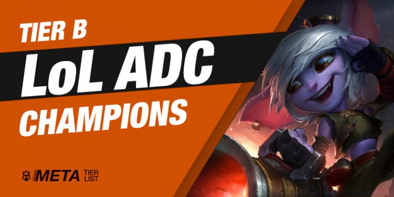 LoL ADC Tier List 12.22 - Best ADC Champions - MetaTierList