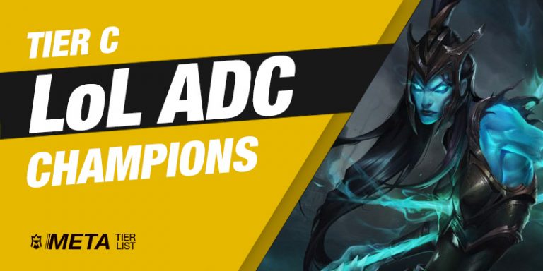LoL ADC Tier List 12.22 - Best ADC Champions - MetaTierList