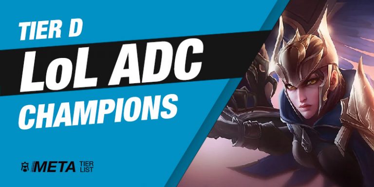 LoL ADC Tier List 12.22 - Best ADC Champions - MetaTierList