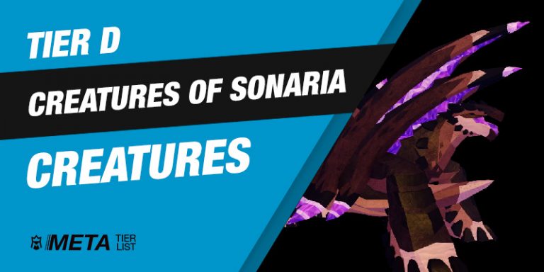 Creatures of Sonaria Tier List: Best Creatures Ranked - MetaTierList