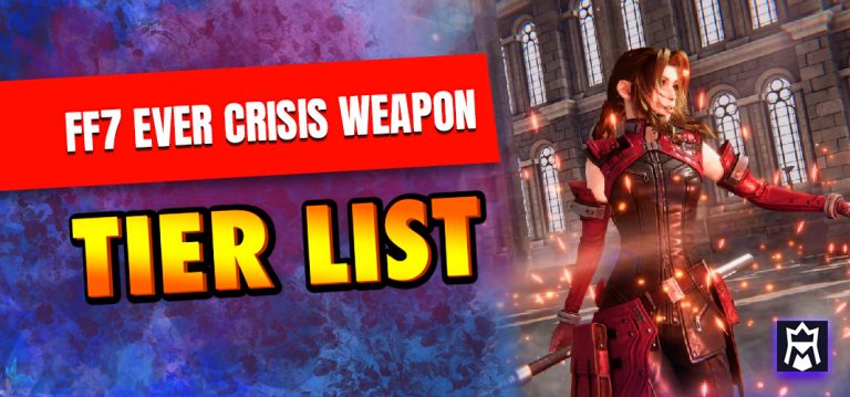 Final Fantasy VII Ever Crisis Weapon Tier List - Best Weapons