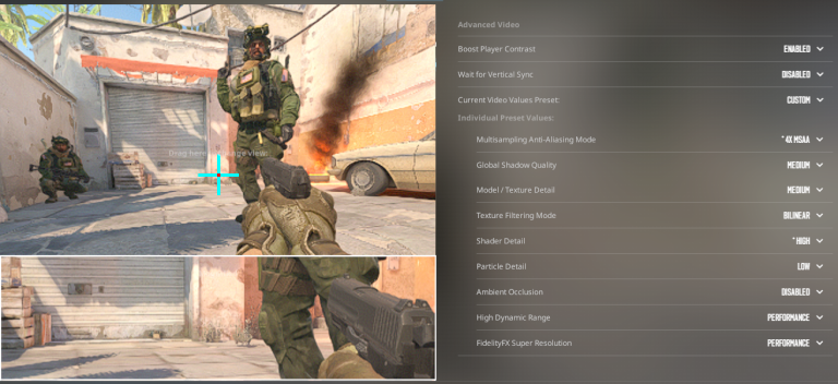 Best CS2 Settings for High FPS (Resolution & Game Settings)